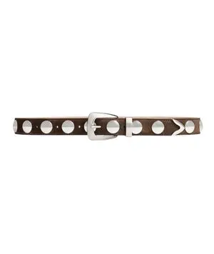 Khaite Benny Studded Belt Ebano