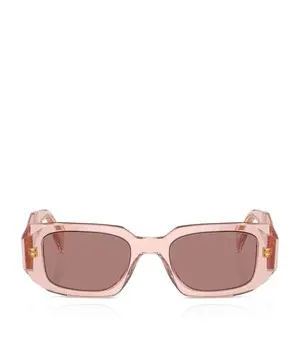 Prada Acetate Pr 17ws Sunglasses - Pink