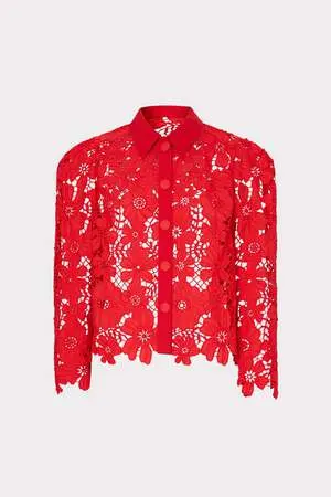 Milly Criss-cross Blouses