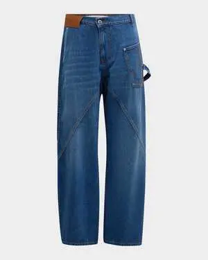 Jw Anderson Button Detailed Jeans For Men