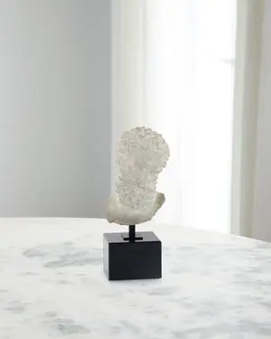 JOHN-RICHARD COLLECTION Greek Bust On Marble Base - White