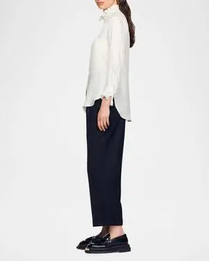 Sandro Haby Silk Shirt