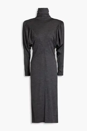 Isabel Marant Étoile Genia Turtleneck Midi Dress