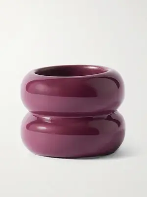 UNCOMMON MATTERS Breve Coated-wood Ring