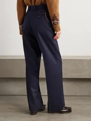 FORTELA Wool Wide Leg Pants