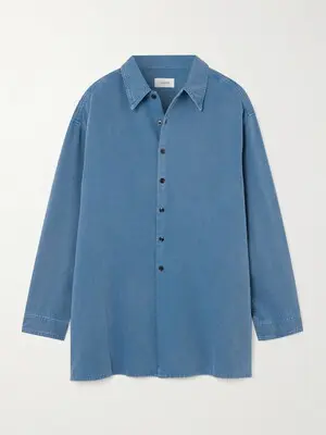 LEMAIRE Twisted Washed Cotton-twill Shirt