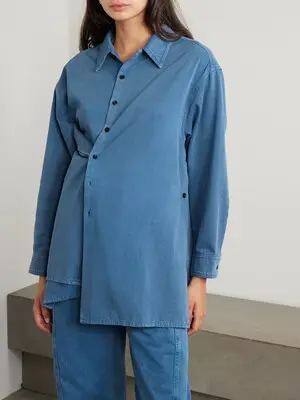 LEMAIRE Twisted Washed Cotton-twill Shirt