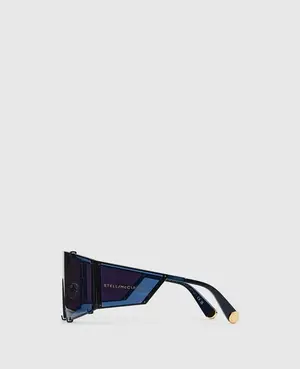 Stella McCartney Rectangle Sunglasses - Blue