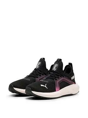 Pink Puma Softride Enzo 5 Sneakers - Black