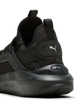 Pink Puma Softride Enzo 5 Sneakers - Black