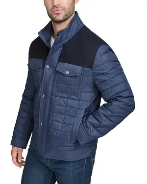 Cole Haan Multimedia Jacket - Navy