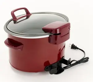 GREENPAN 5qt. Ceramic Non Stick Hinge Lid Slow Cooker