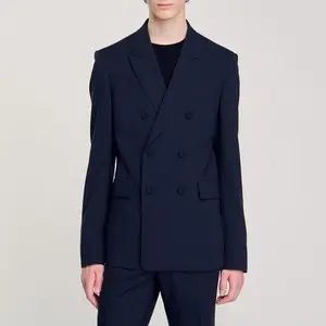 Sandro Double-breasted Suit Jacket