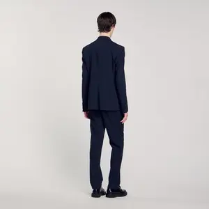 Sandro Double-breasted Suit Jacket