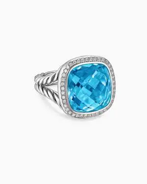 David Yurman Albion Ring - Blue Topaz