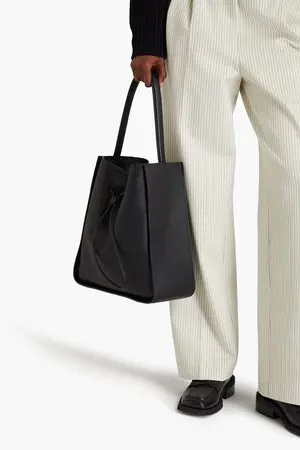 3.1 Phillip Lim Soleil Pebbled-leather Bucket Bag