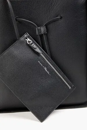 3.1 Phillip Lim Soleil Pebbled-leather Bucket Bag