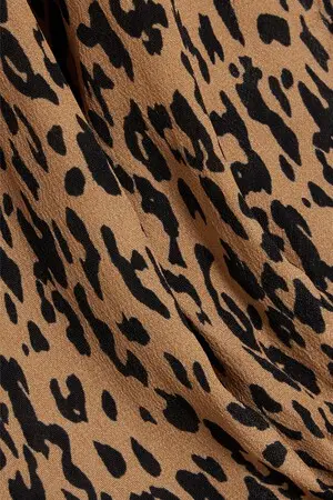 IRO PARIS Elsana Leopard-print Mini Dress