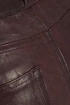 Paige Verdugo Faux Leather Skinny Pants