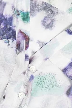 IRO PARIS Otaki Printed Blouse - White