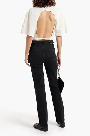 Paige Stella High-rise Slim-leg Jeans