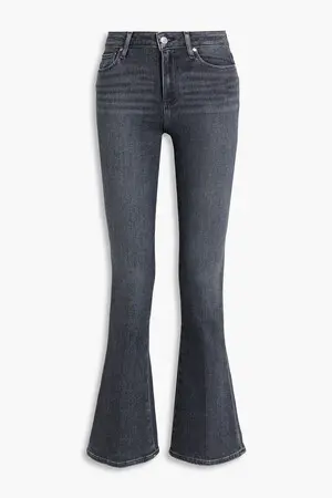 Paige Mid-rise Flared Jeans