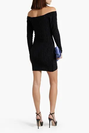 IRO PARIS Cabera Cold-shoulder Mini Dress