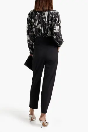 IRO PARIS Ijonac Pleated Tapered Pants