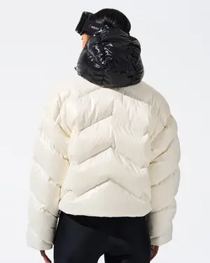 Perfect Moment Mountain Puffer Jacket - Snow-white