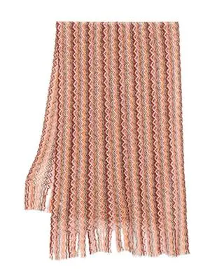 Missoni Zig-zag Fringed Scarf Accessories Multicolour