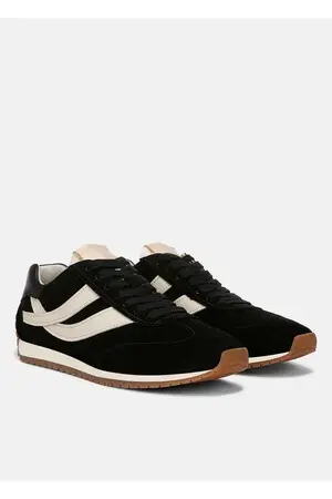 Vince Oasis Suede And Leather Runner Sneakers