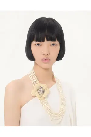 Valentino Garavani Fleur Lumineuse Necklace - Gold