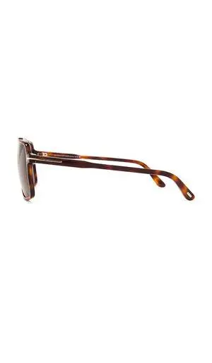 TOM FORD Kemp Sunglasses - Brown