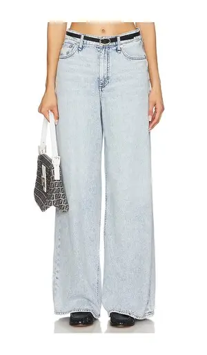 Rag & Bone Featherweight Sofie High-rise Wide-leg Jeans - Bellport