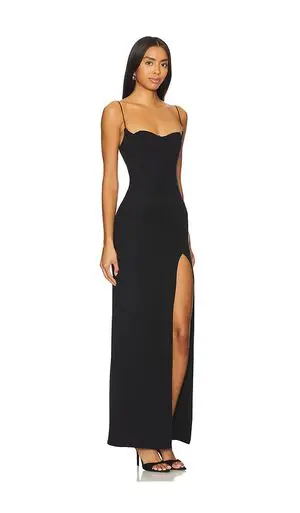 CAMILA COELHO Nova Maxi Dress - Black