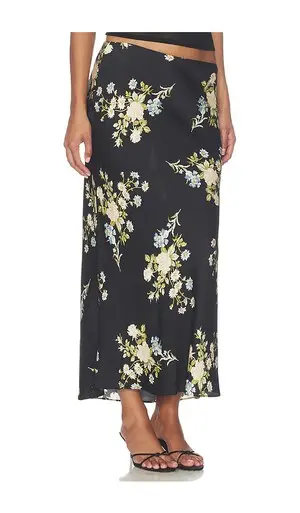 Veronica Beard Clover Silk Blend Skirt