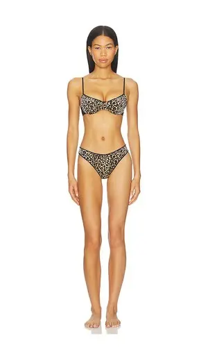 Only Hearts Vintage Thong In Brown