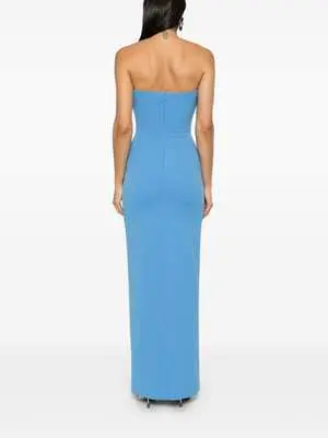 Solace London Bysha Maxi Dress - Blue