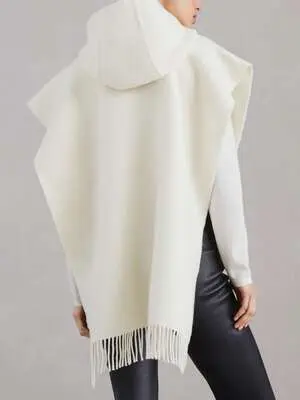 Brunello Cucinelli Fringed Cape