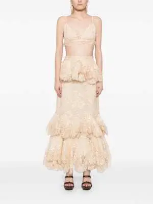 Zimmermann Illustration Lace Bralette - Neutrals