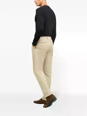 Boglioli Straight-leg Virgin-wool Chinos