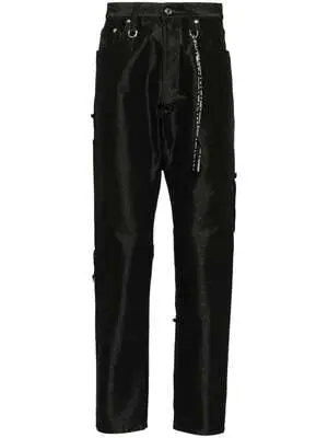 MASTERMIND WORLD Puzzle Straight-leg Jeans