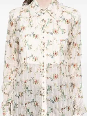 Rabanne Graphic Print Shirt