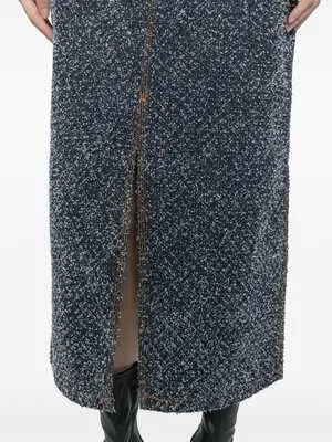 Stella McCartney Boucle Denim Skirt