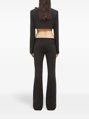 COURREGES Tailored Pinstripe Trousers
