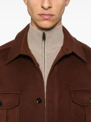 Brioni Brushed Shirt - Brown