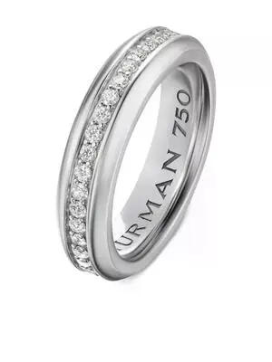 David Yurman 18kt White Gold Diamond Ring