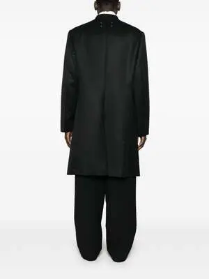 MAISON MARGIELA Cavalry-twill Wool Mid-length Coat