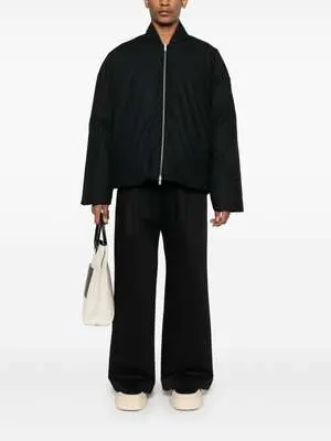 JIL SANDER Water-repellent Textured Jacket - Blue