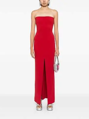 Solace London Bysha Maxi Dress - Red